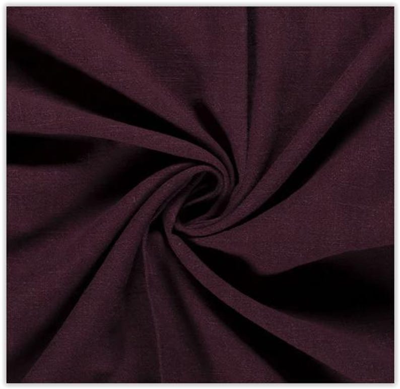 Leinen Meterware stonewashed - Ramie Leinen uni gewaschen - washed ...