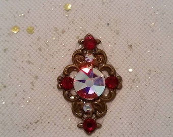 Tribal Fusion Belly Dance Bindi, Tribal Bindi - Etsy