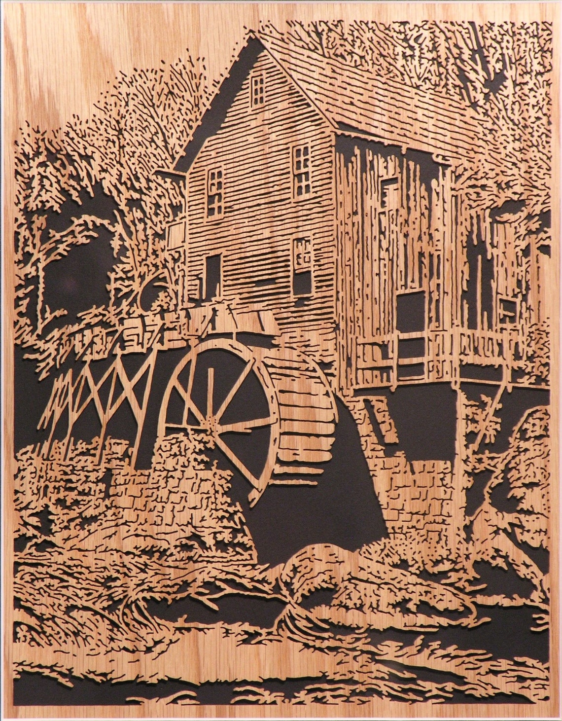 Glade Creek Mill Scroll Saw Art - Etsy