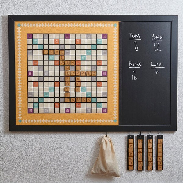 Wall Scrabble Board - Etsy