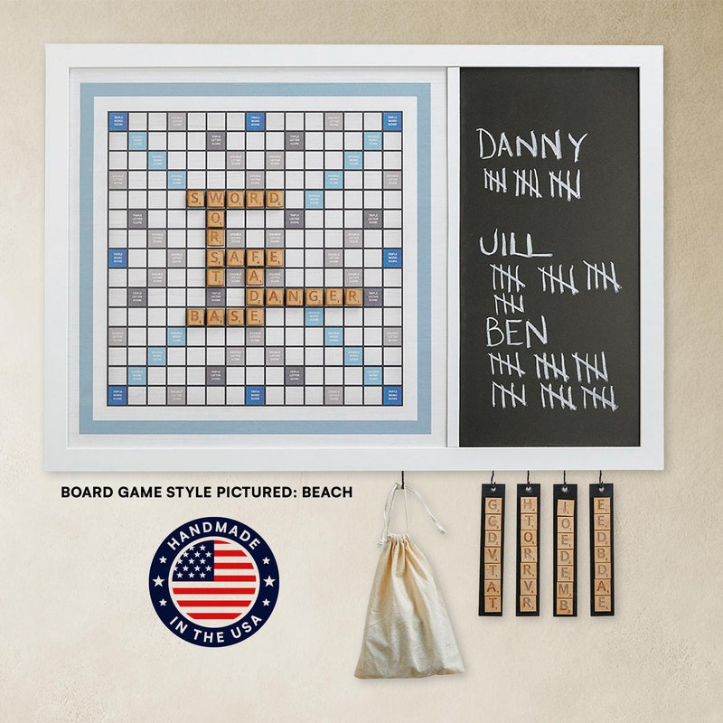 Giant Scrabble Wall Art - Etsy