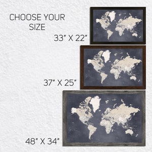 Magnetic Travel Tracker World Map: Personalized Push Pin Board - Etsy