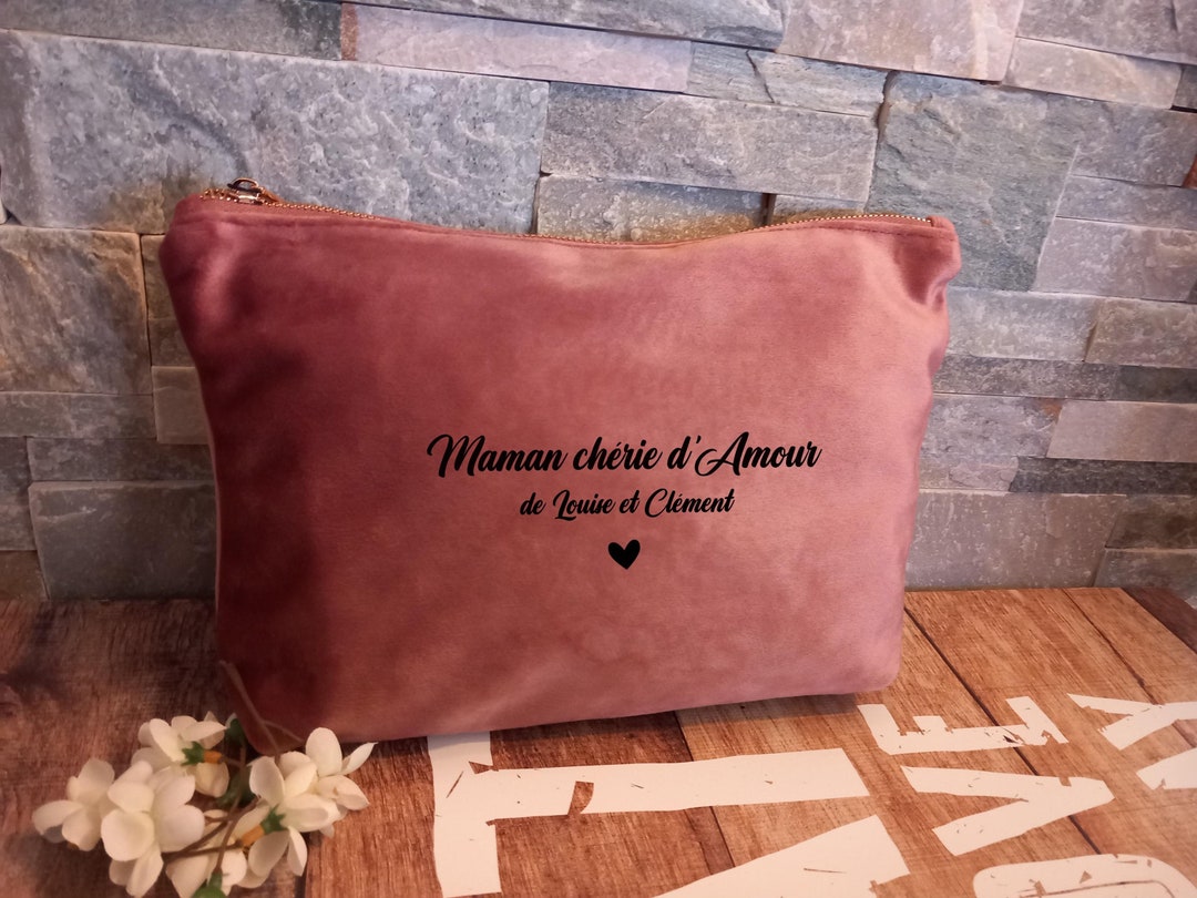 Personalized Velvet Pouch, Birthday Gifts, End-of-year Gifts, Christmas ...