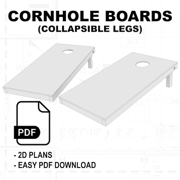 Cornhole Plans - Etsy