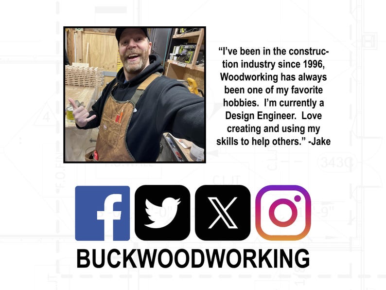 Farmhouse Table Plans (size: 4'x8') - Etsy