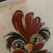 Little Black Rooster Block. Ready to Ship - Etsy