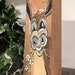 Whimsical Donkey, Solid Cedar Block, Shelf Decor, Hand Painted - Etsy