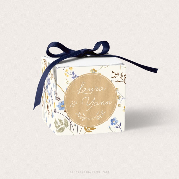 Wedding Dragee Box - Etsy