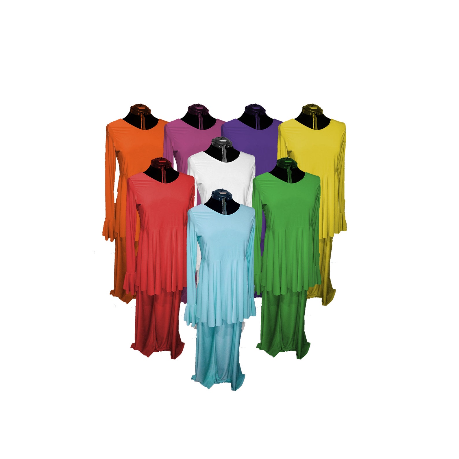 Liturgical Pant and Tunic Set Dance Overlays Dance Outfit - Etsy