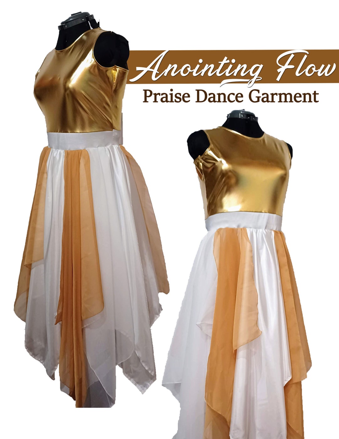 Anointing Flow Worship Garment, Dance Wear, Dance Garments, Worship ...