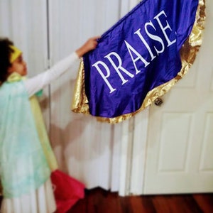 Double Layer Angel Wing Flags with Vinyl, Set of 2 Worship Flags, Dance ...