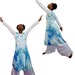 Liturgical Dance Overlay, Hand Dyed Dance Overlays, Dance Dress, Dance ...
