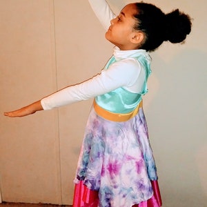 Liturgical Dance Garment, Praise Dance Overlays, Hand Dyed Overlays ...