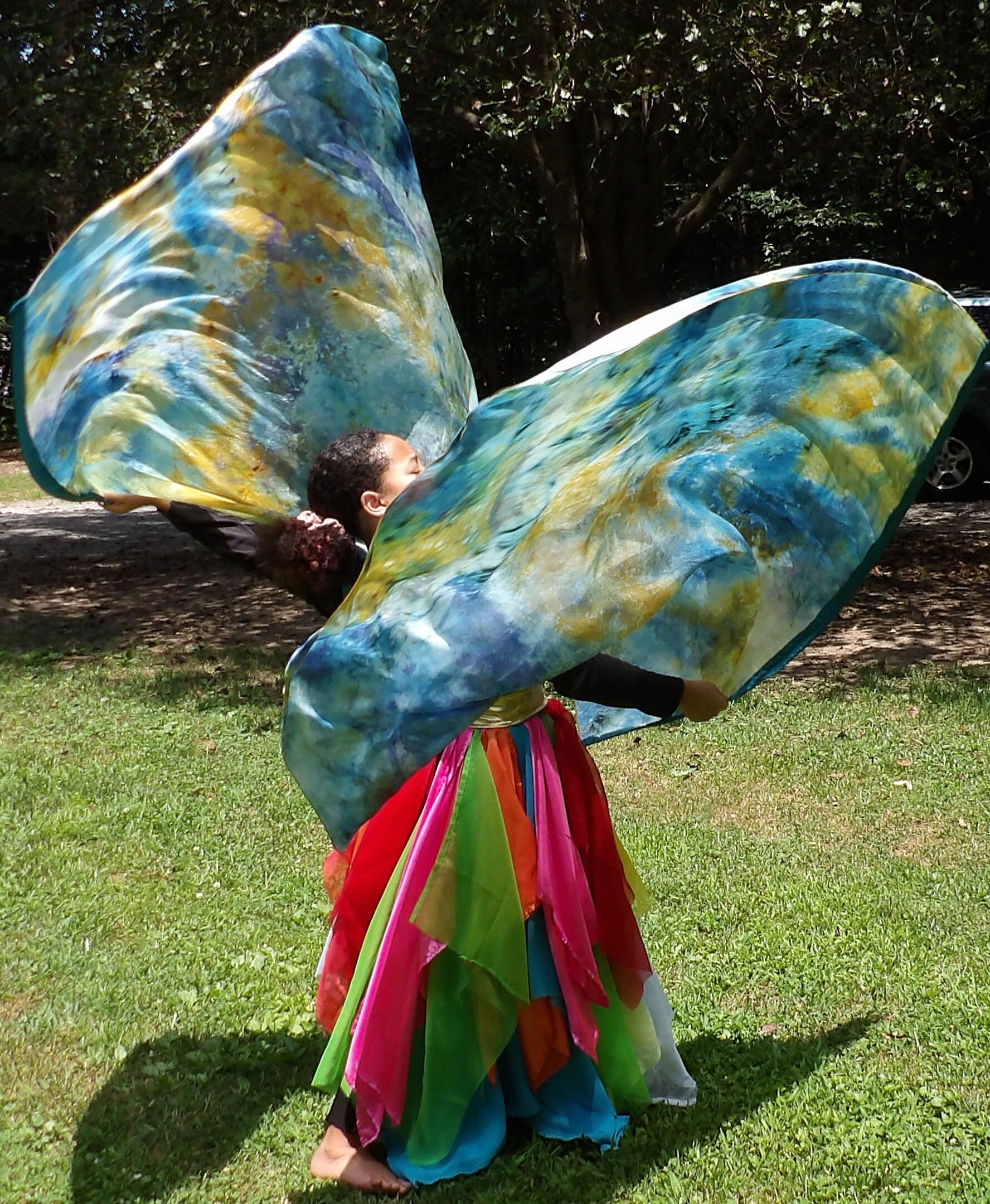 Silk Dance Flags: Living Waters Set of 2 Praise Flags Dance - Etsy