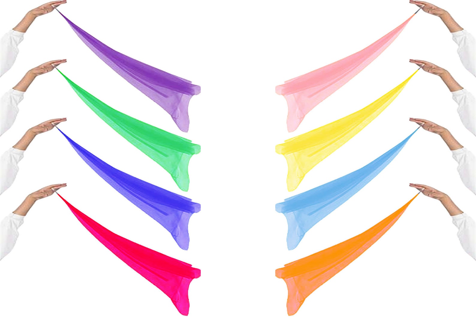 Streamers Wrist Streamers Dance Streamers - Etsy