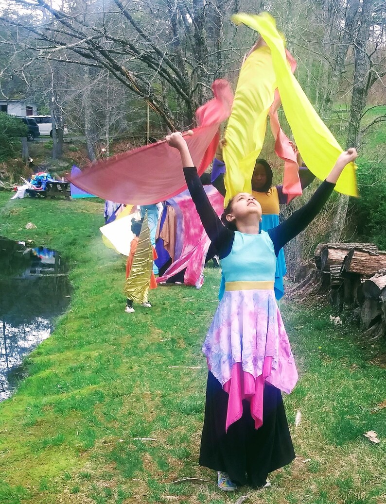 Praise Dance Overlays Hand Dyed Overlays Dance Overlays | Etsy