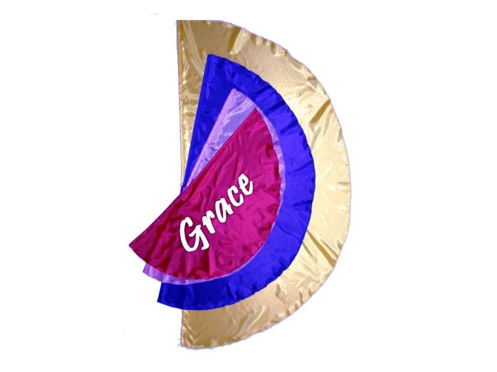 Angel Wing Worship Flags With Vinyl Lettering Praise Flags - Etsy