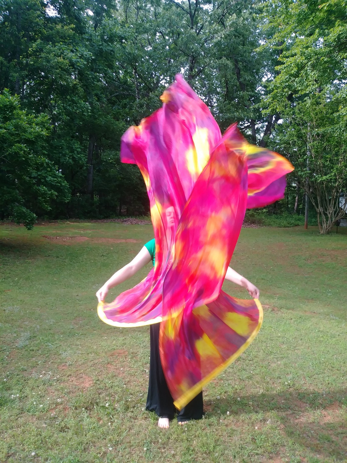 Silk Worship Flags: the Heartbeat of Creation Praise Flags - Etsy