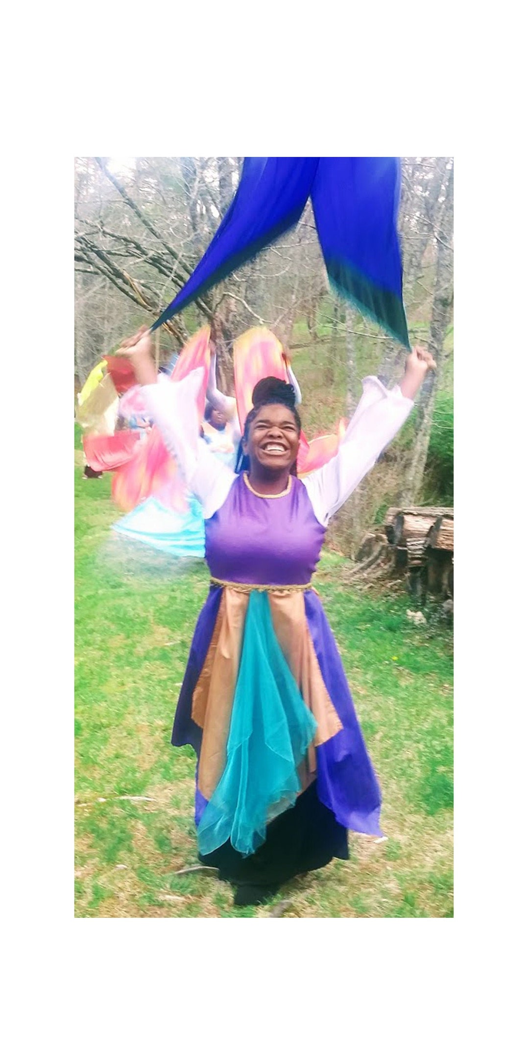 Praise Dance Overlay, Waring in Royalty Overlay Dance Garment Praise ...