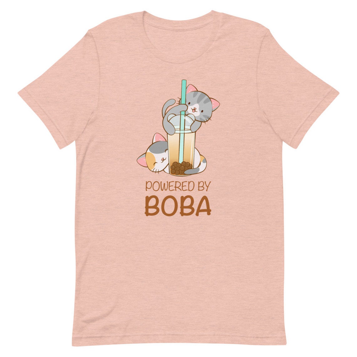 Cute Kittens Boba Shirt Bubble Tea Kawaii Clothing for Cat - Etsy