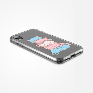 Transgender Pride Cats Kawaii Phone Case - Clear Iphone, Samsung Galaxy ...