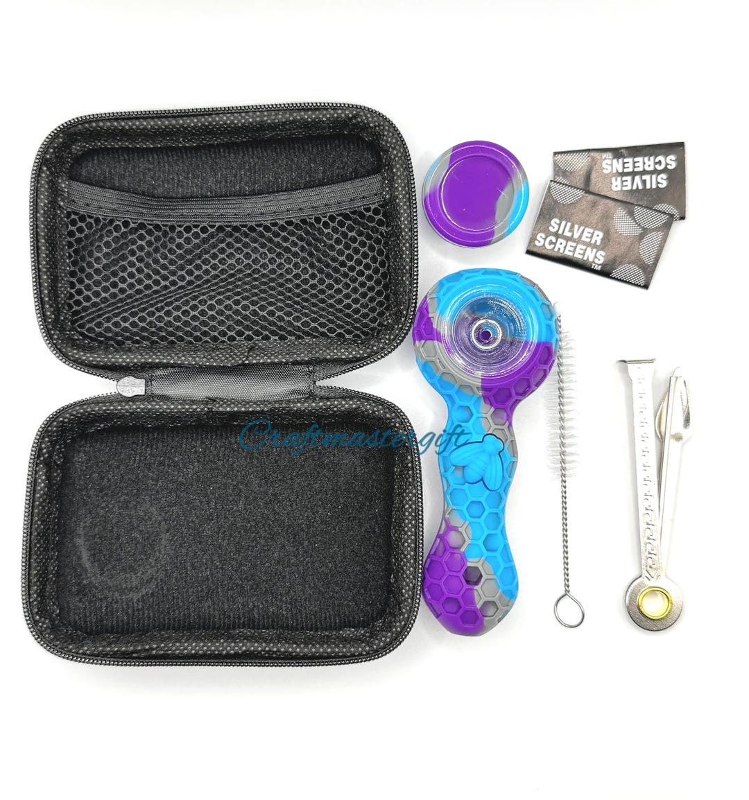 Silicone Honeycomb Spoon Pipe Kit | Smoke Pipe | Tobacco Pipe ...