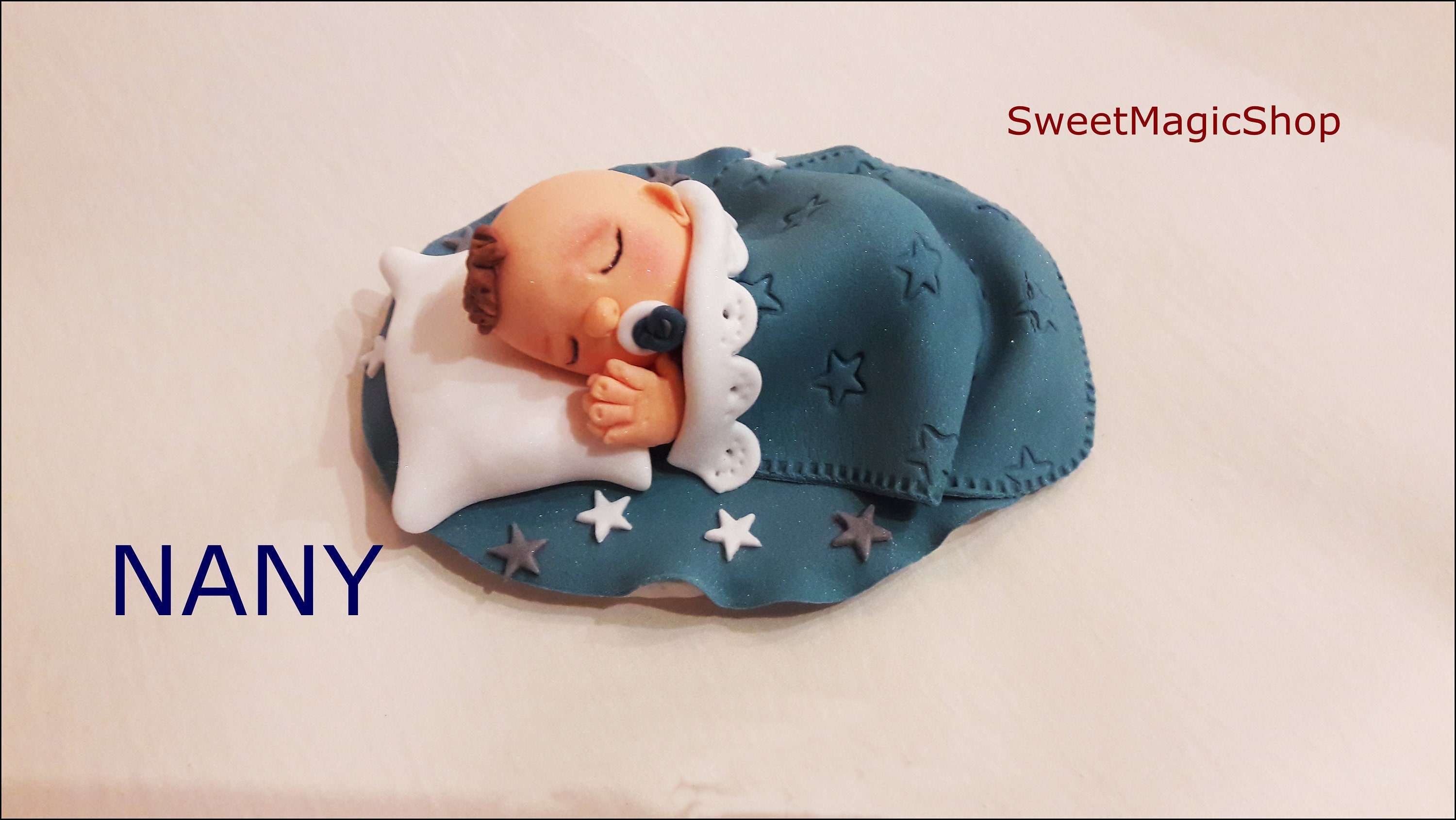Sugar Paste Little Baby Cake Topper 1st Birthday Boy Girl - Etsy