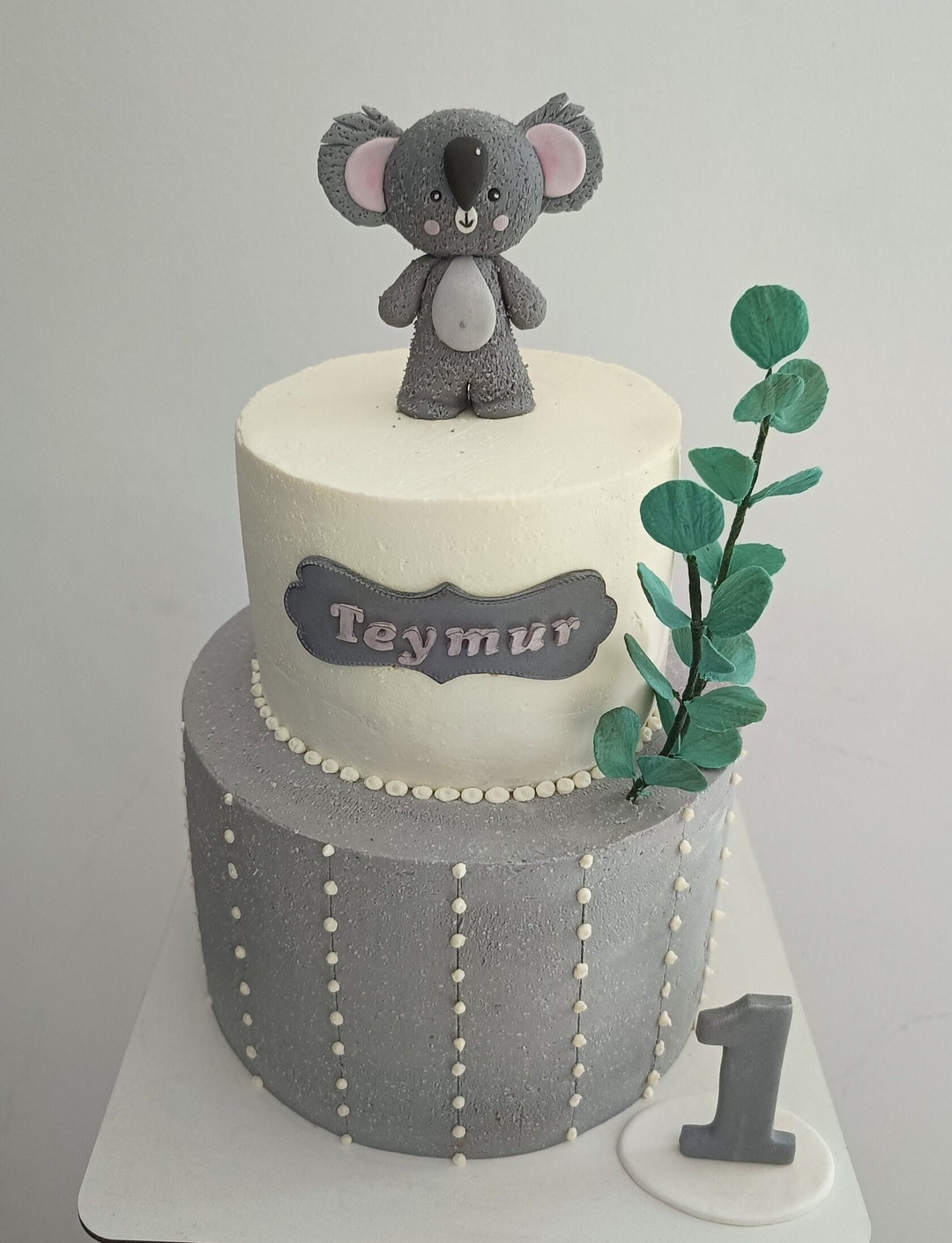 Koala Bear Cake Topper Animal Cake Topper Birthday Cake Decoration for ...