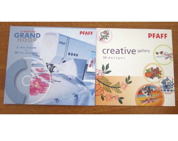 Pfaff Creative Gallery Embroidery Designs and Pfaff Creative Grand Hoop ...