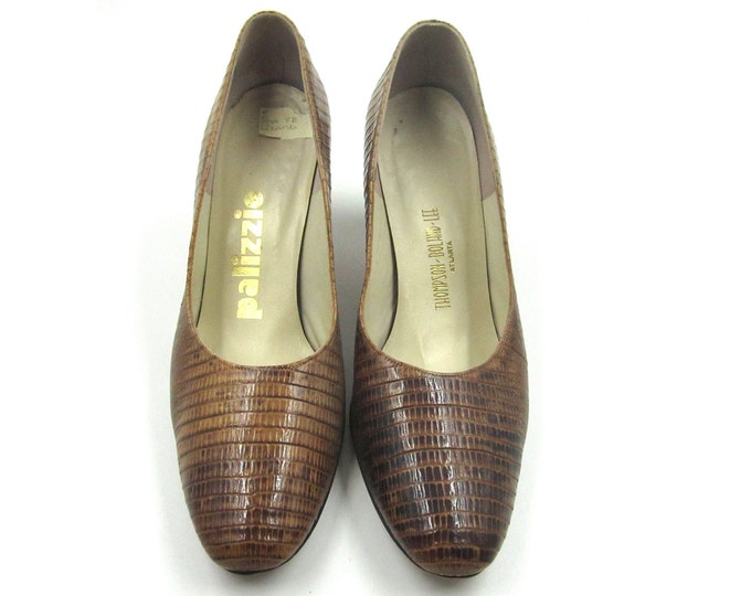 Circa 1950s Thompson Boland Lee Lizard Pumps - Etsy