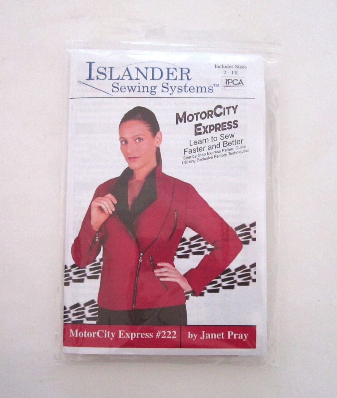 Islander Sewing Systems Sewing Pattern: Motorcity Express Jacket #222 ...