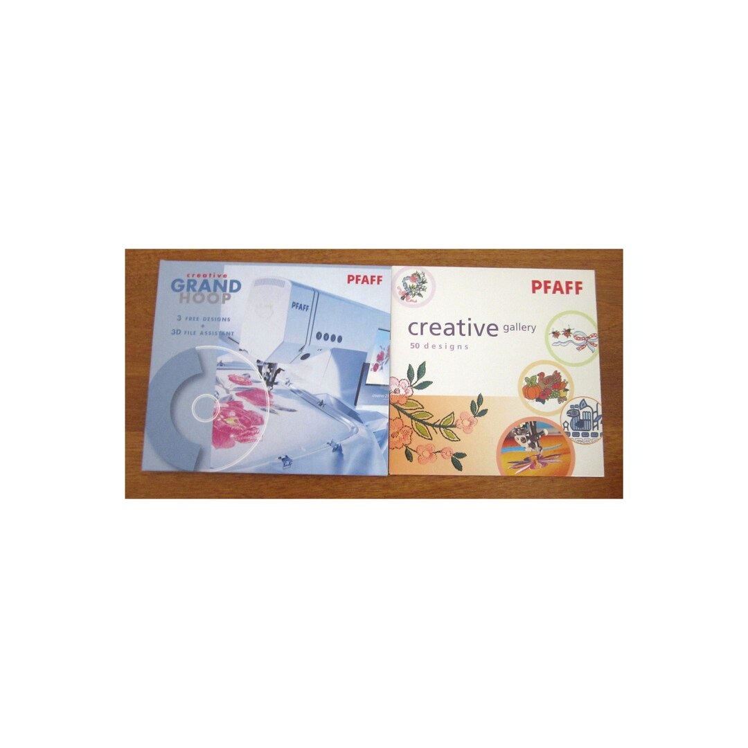 Pfaff Creative Gallery Embroidery Designs and Pfaff Creative Grand Hoop ...