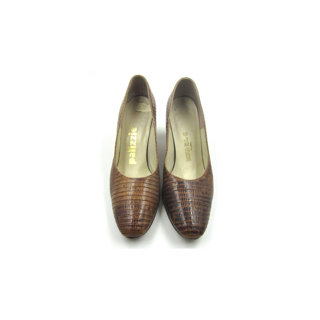 Circa 1950s Thompson Boland Lee Lizard Pumps - Etsy