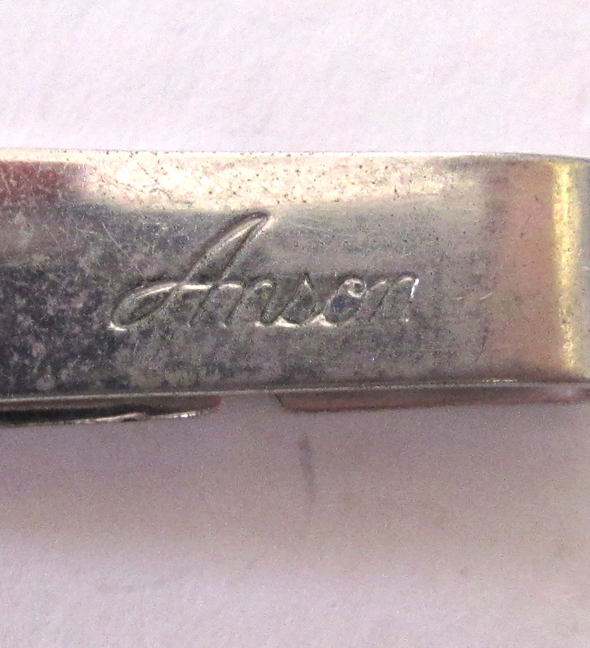 Circa 1970s Anson Silver Tone Tie and Cuff Links Set - Etsy