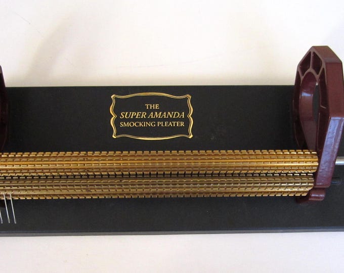 Super Amanda Jane 32 Row Smocking Pleater in Box - Etsy