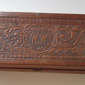 Circa 1900s Wheeler and Wilson Wood Box With Attachments - Etsy