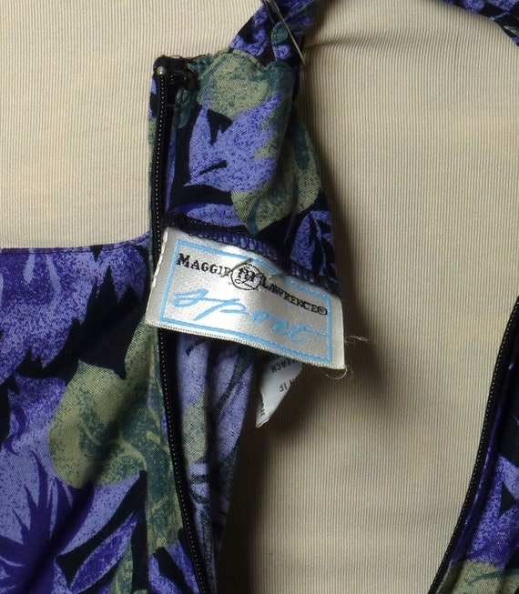 Circa 1990s Maggie Lawrence Sport Black, Purple and G… - Gem