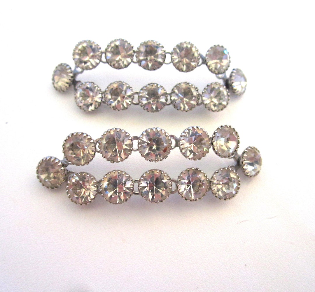 Circa 1950s Bright Rhinestone Decorative Findings - Etsy