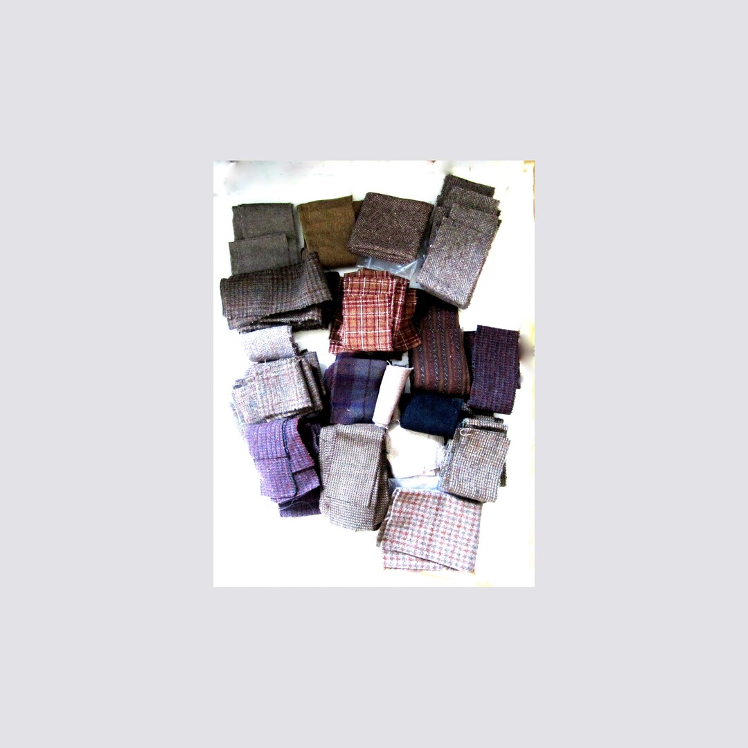 Mixed Lot of Wool Strips for Rug Hooking/applique - Etsy