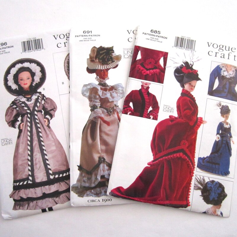 Vogue Barbie Pattern - Etsy