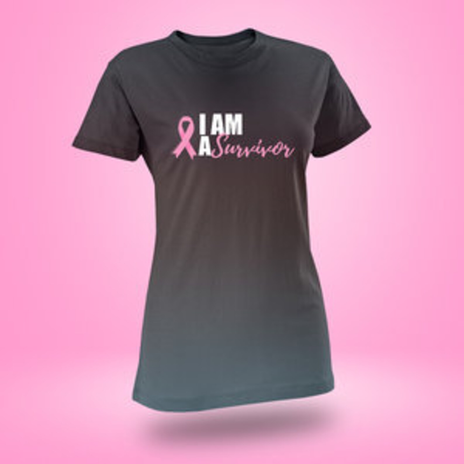 I AM A SURVIVOR Breast Cancer Shirt- Cancer Survivor Tee - Etsy