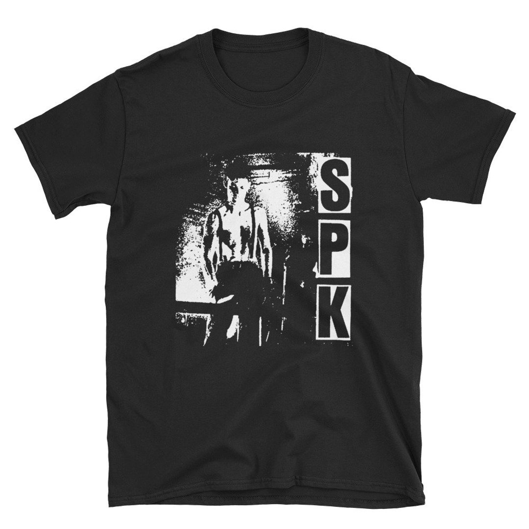 SPK - Limited Edition Classic Black Tribute T-shirt - Unisex - Etsy