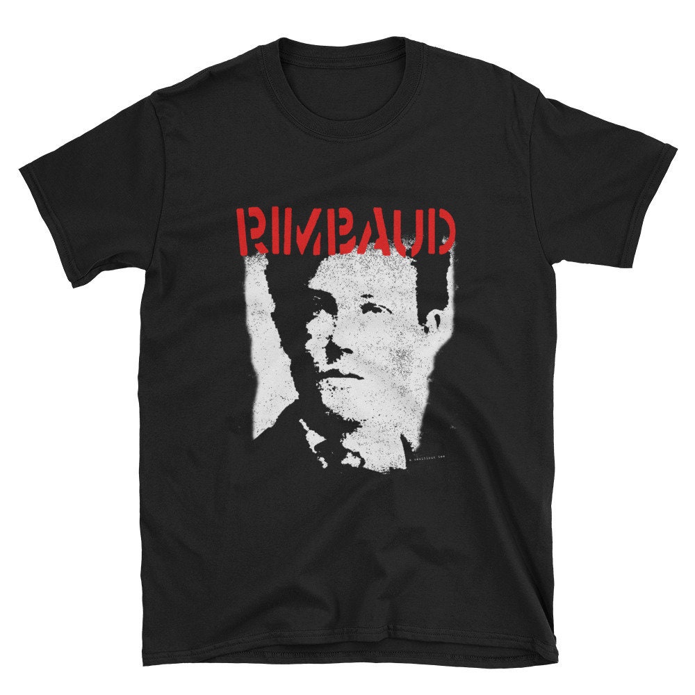 Arthur Rimbaud - Limited Edition Classic Black Tribute T-shirt - Etsy
