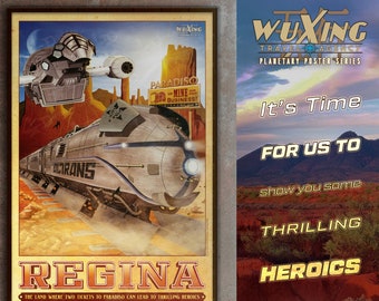 Firefly persephone Planetary Travel Poster wuxing | Etsy