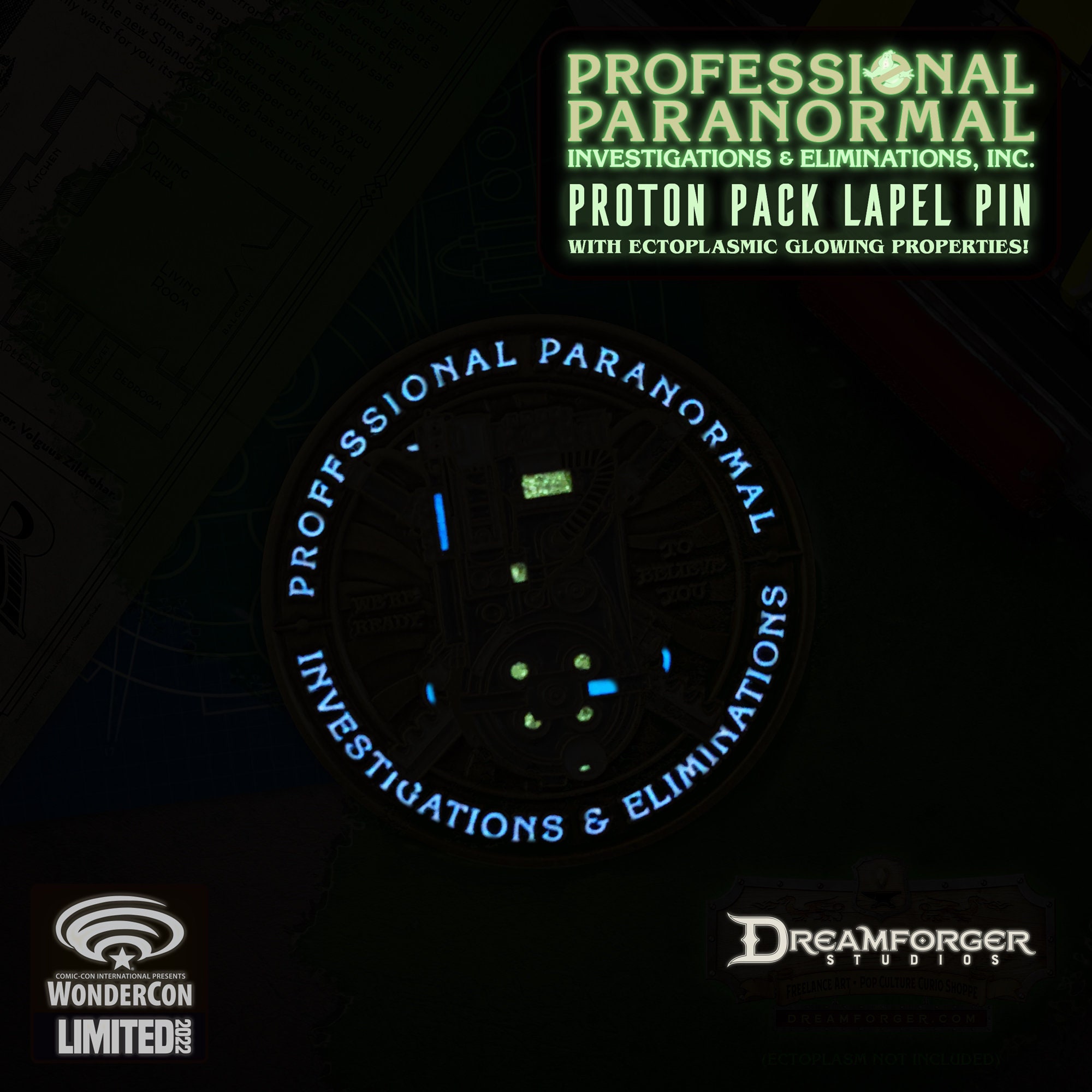 GB ppi&e Proton Pack Lapel Pin - Etsy