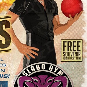 Dodgeball "adaa Dodgeball Championship" 20th Anniversary Retro Ad - Etsy