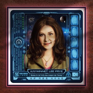 Firefly "kaylee Frye" Portrait Art Mini-print • Run of 150 - Etsy