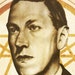 H.P. Lovecraft Portrait 10 X 10 Hand-drawn Custom - Etsy