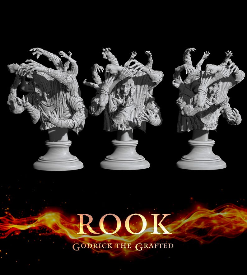 Elden Ring Chess Set | Handcrafted Fantasy Chess Pieces | Dark Souls ...