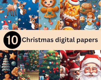 Grinch Digital Pattern Paper , Christmas Grinch Wrapping Paper ...